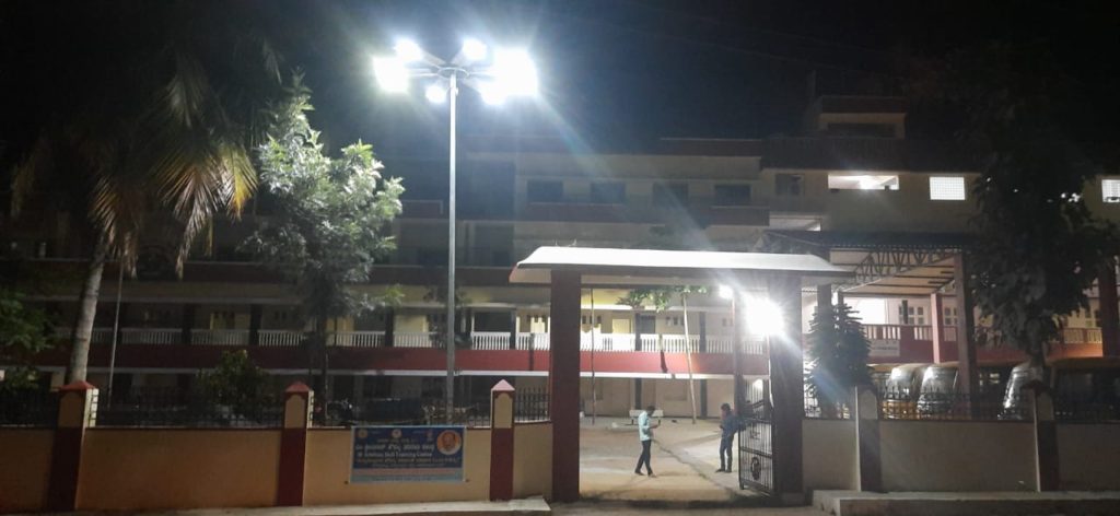 Solar Led High Mast Lighting System – Welcome to Deepa Solar Systems ...