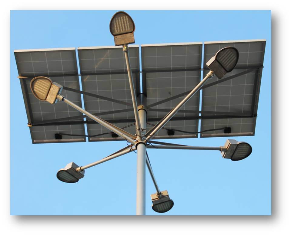 Solar Led High Mast Lighting System – Welcome to Deepa Solar Systems ...